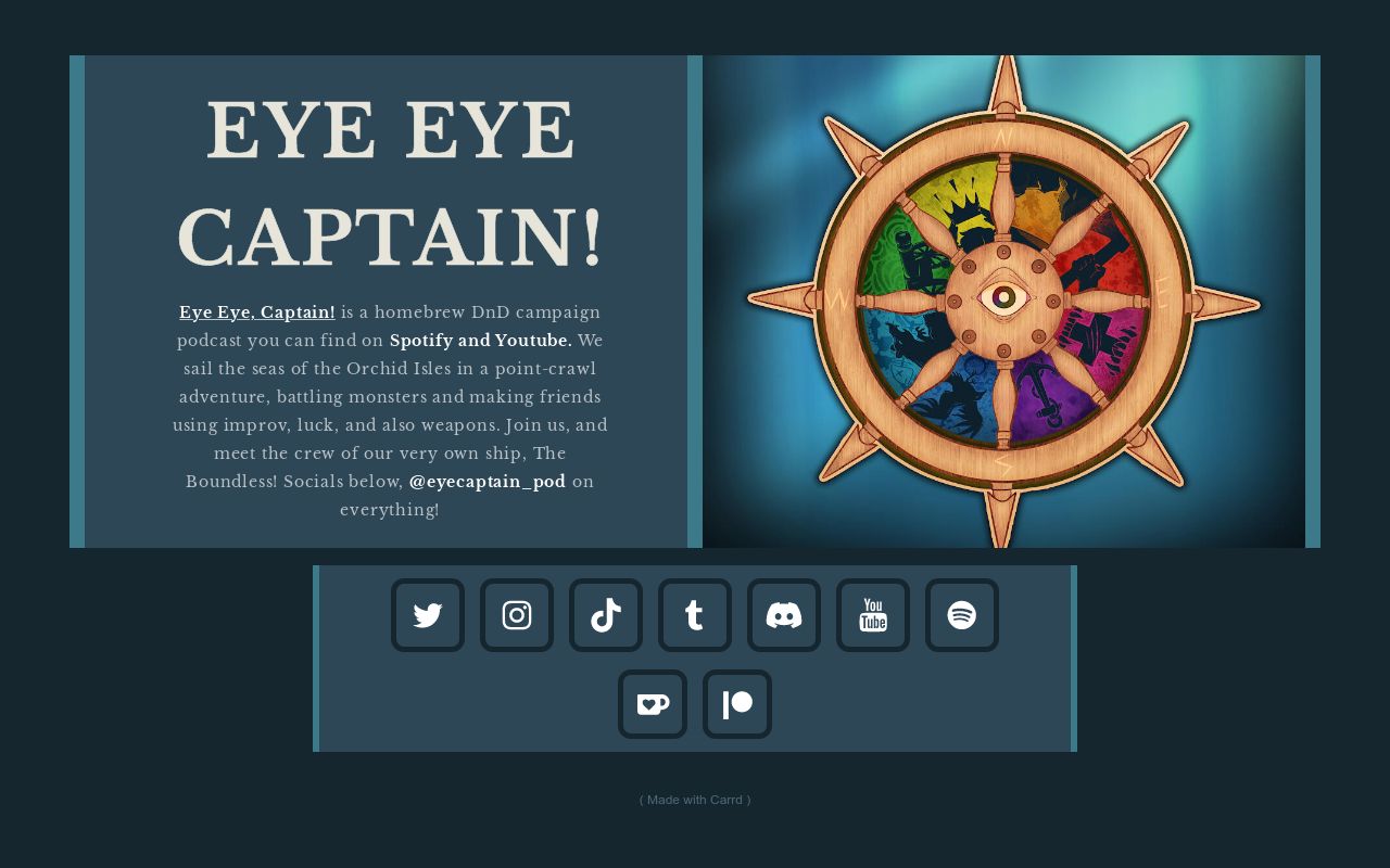 Eye Eye Captain